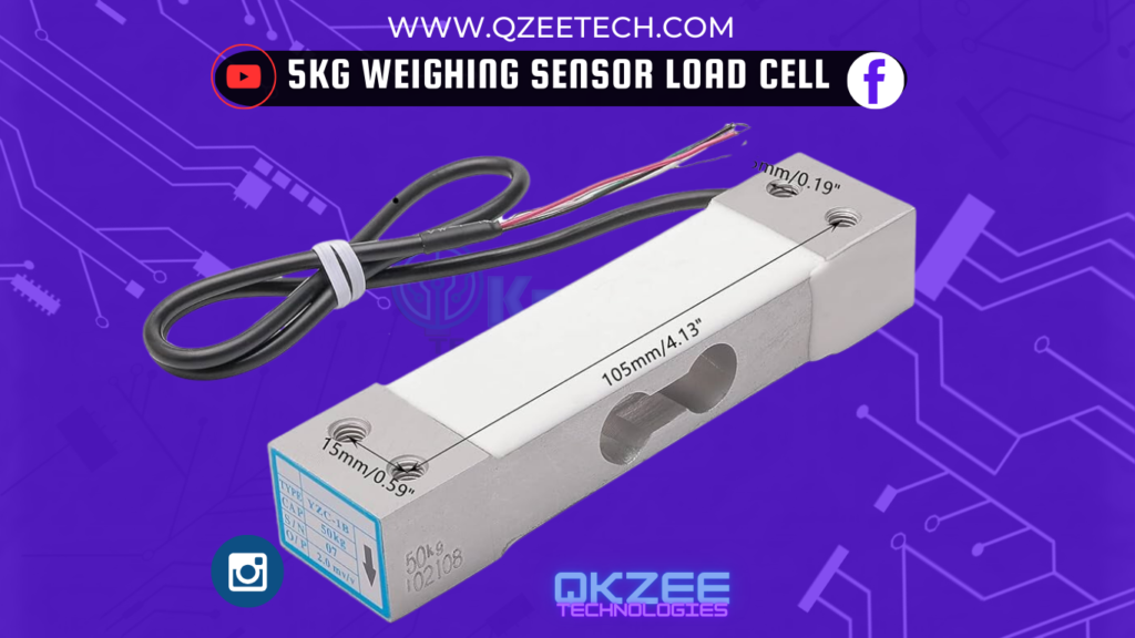 5 kg Aluminum Load Cell Sensor YZC-133 Available in Lahore, 5 kg Aluminum Load Cell Sensor YZC-133 Available in Lahore,